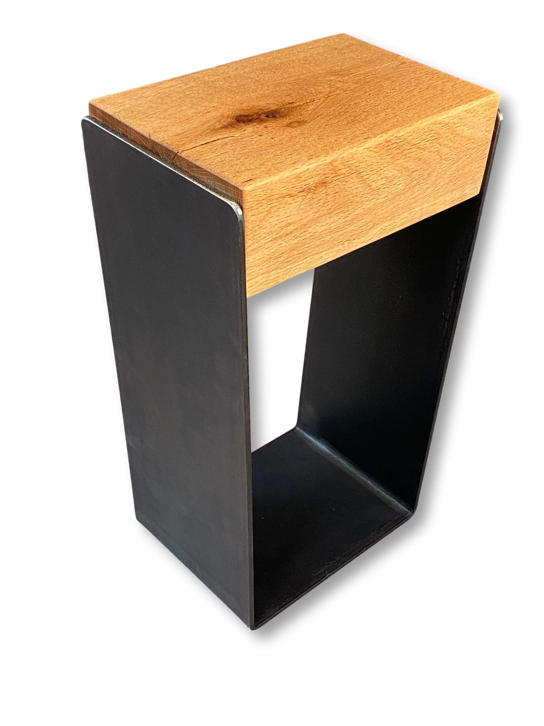 Reformed Steel Side Table | Industrial Side Table | Acumen Collection ...